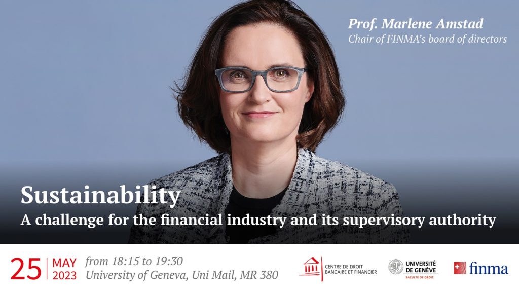 Sustainability – A challenge for the financial industry and its ...
